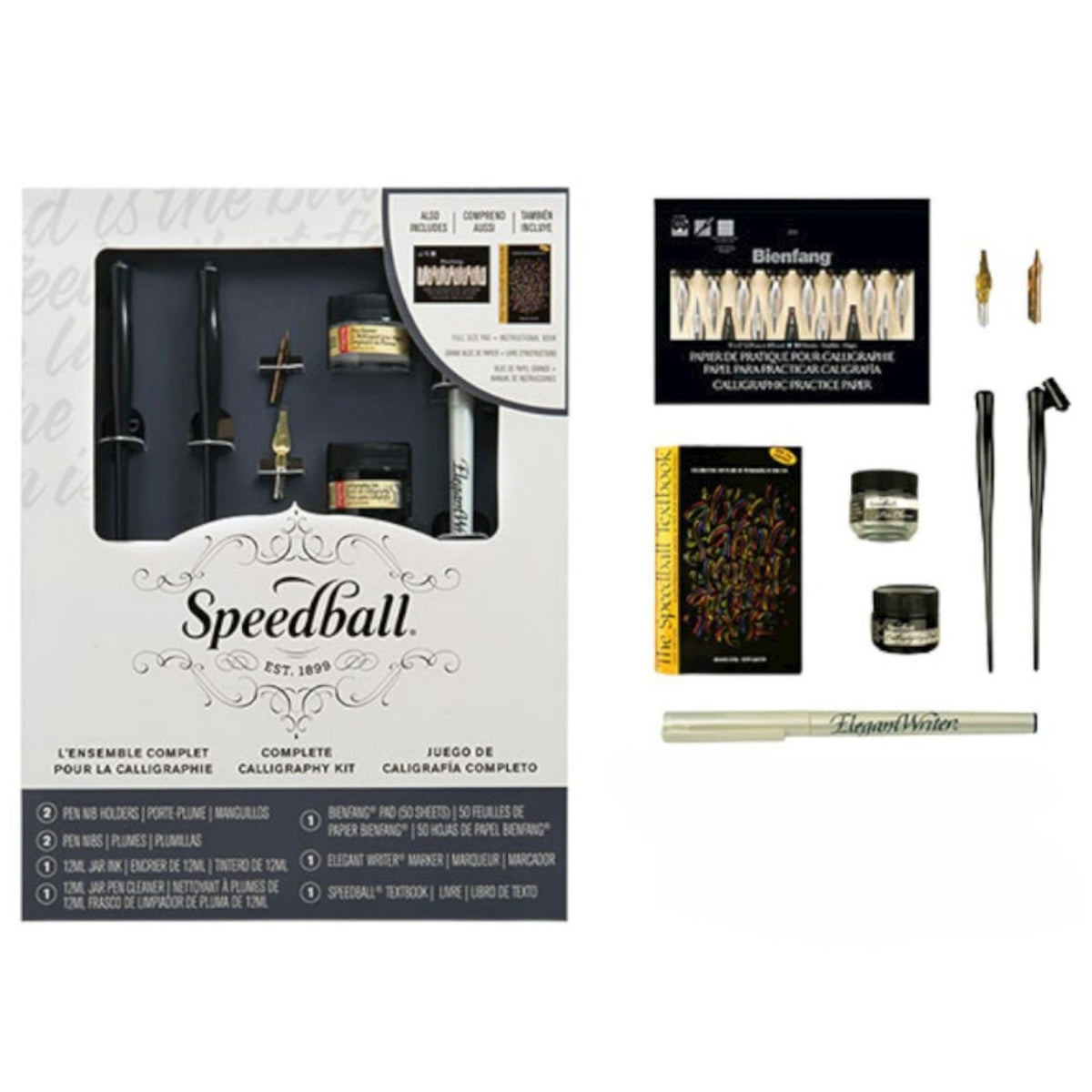 Speedball® Complete Calligraphy Set — Brush and Canvas