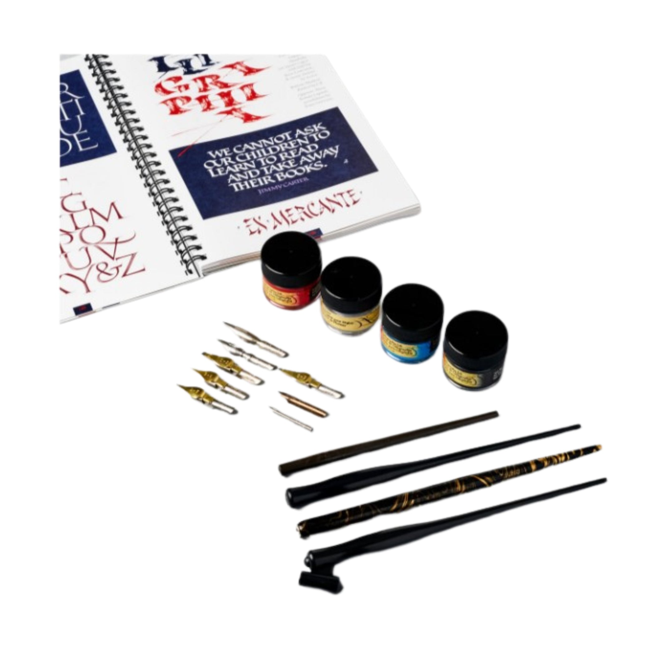 Speedball® Collector Calligraphy Set — Brush and Canvas