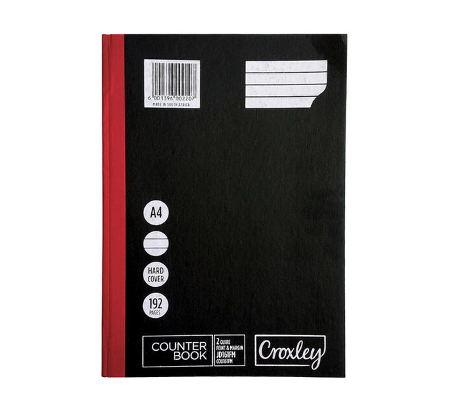 Croxley Counter Book A4 192pg — Brush and Canvas