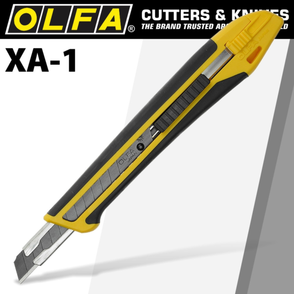 OLFA® Cutter: 9mm X-DESIGN SERIES SNAP OFF (CTR XA1) — Brush and Canvas