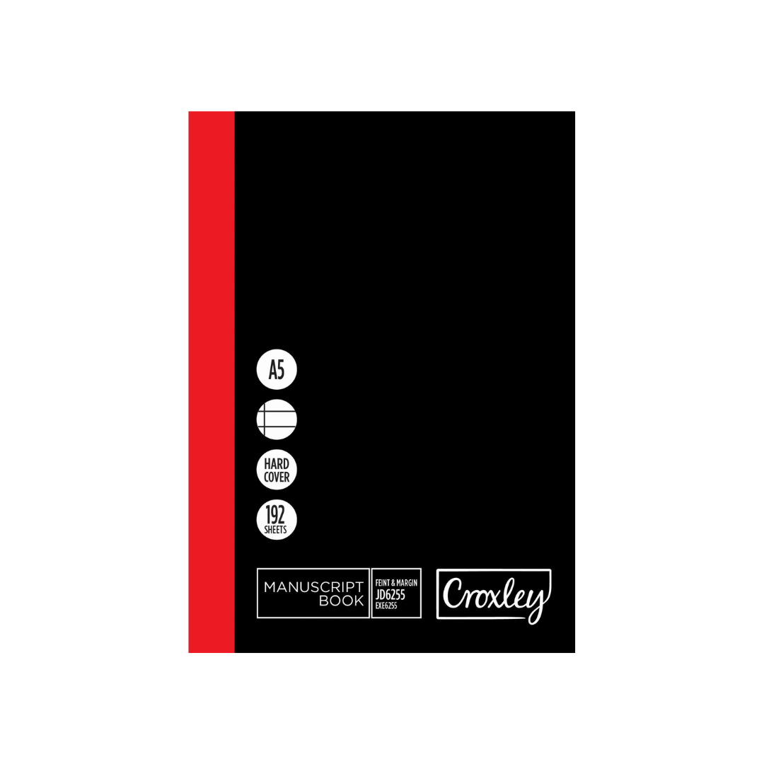 Croxley Manuscript Book A5 192pd — Brush and Canvas