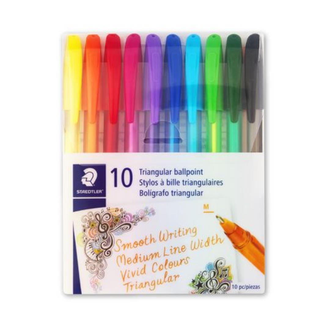 Staedtler Ballpoint Pen 10pc — Brush and Canvas