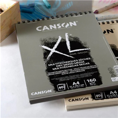 Canson Sand Grain Pads 160gsm — Brush and Canvas