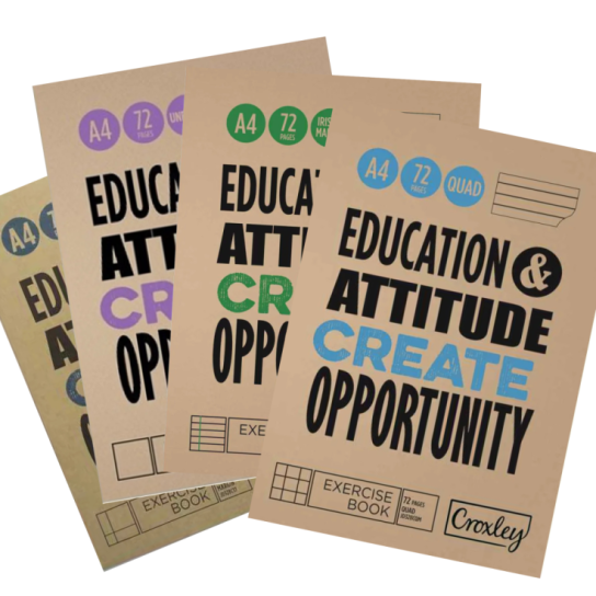 Croxley Exercise Book 72pg — Brush and Canvas